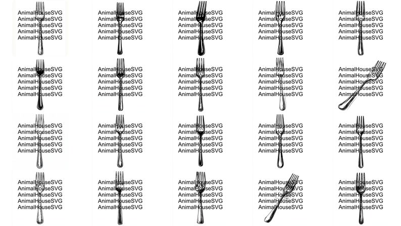 Fork SVG Pack 100 Designs. Fork SVG, Fork PNG, Laser Svg, Fork, Clip ...