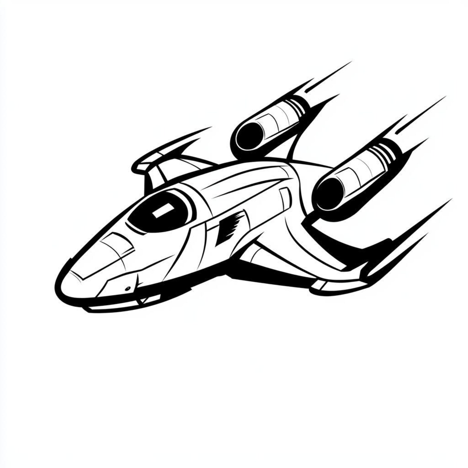 Spaceships SVG Pack: 93 Spacecraft Designs (digital Download) - Etsy