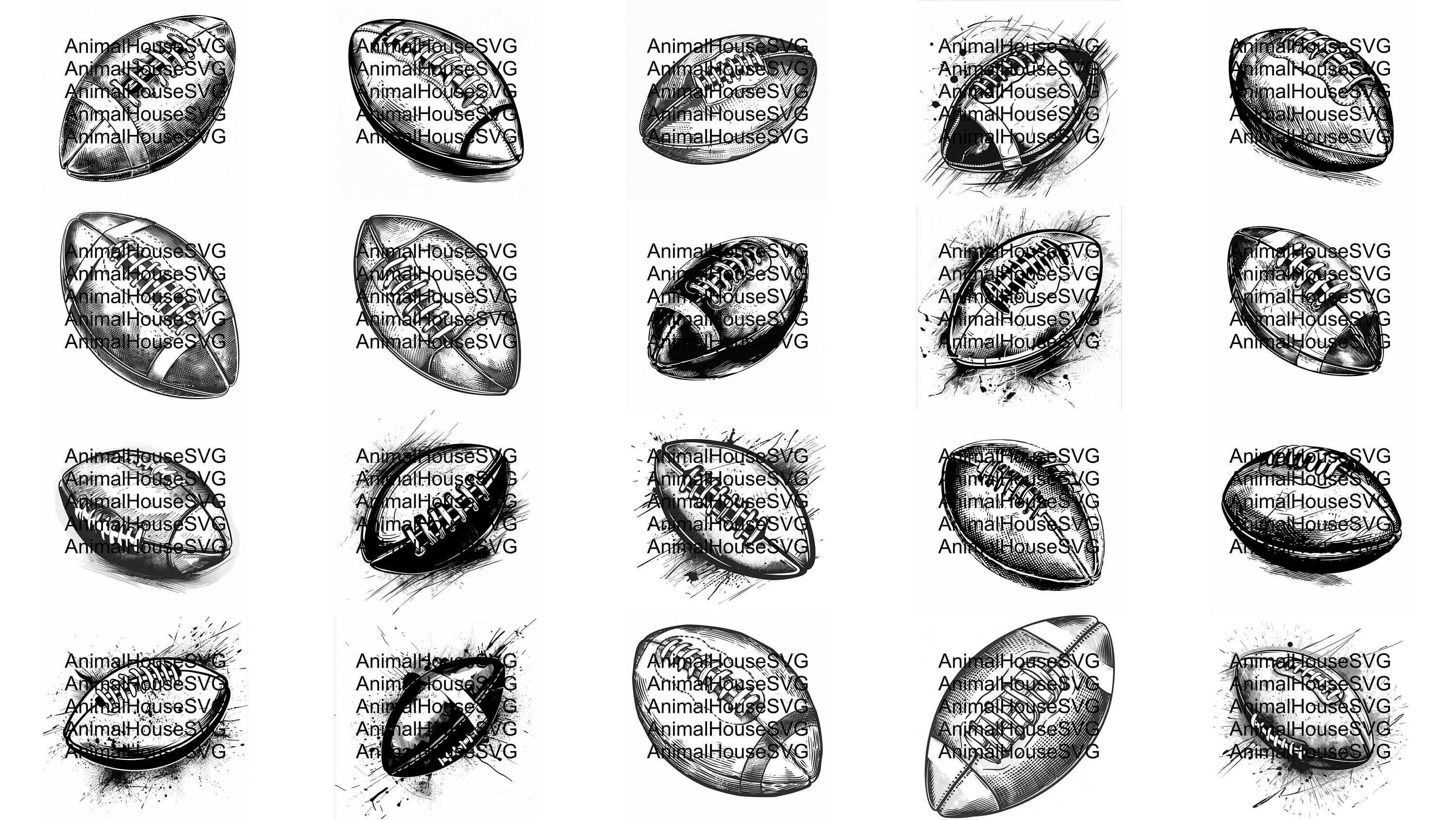 Football SVG Pack 96 Designs. Football SVG, Football PNG, Laser Svg ...