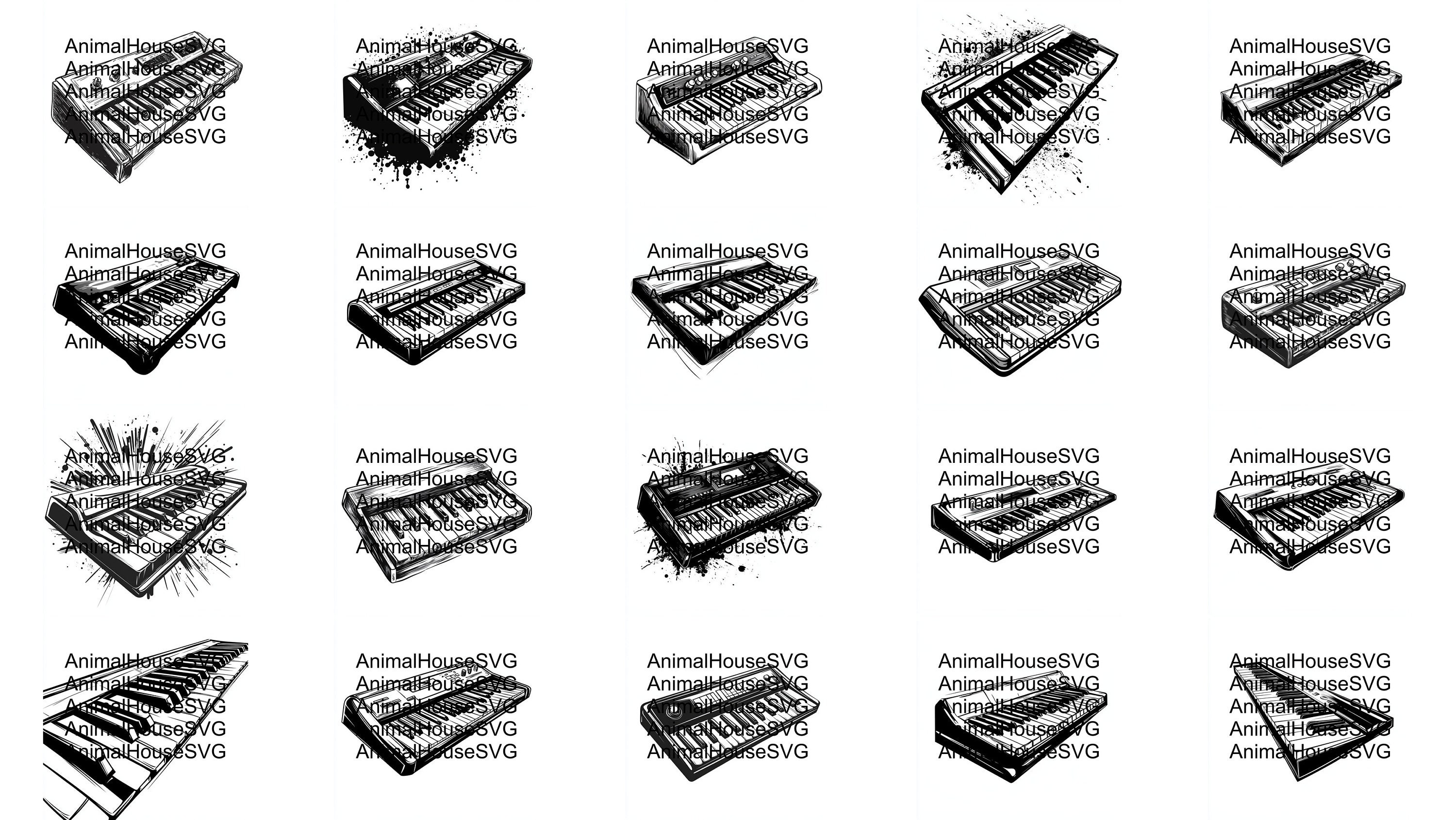 Keyboard SVG Pack 93 Designs. Keyboard SVG, Keyboard PNG, Laser Svg ...