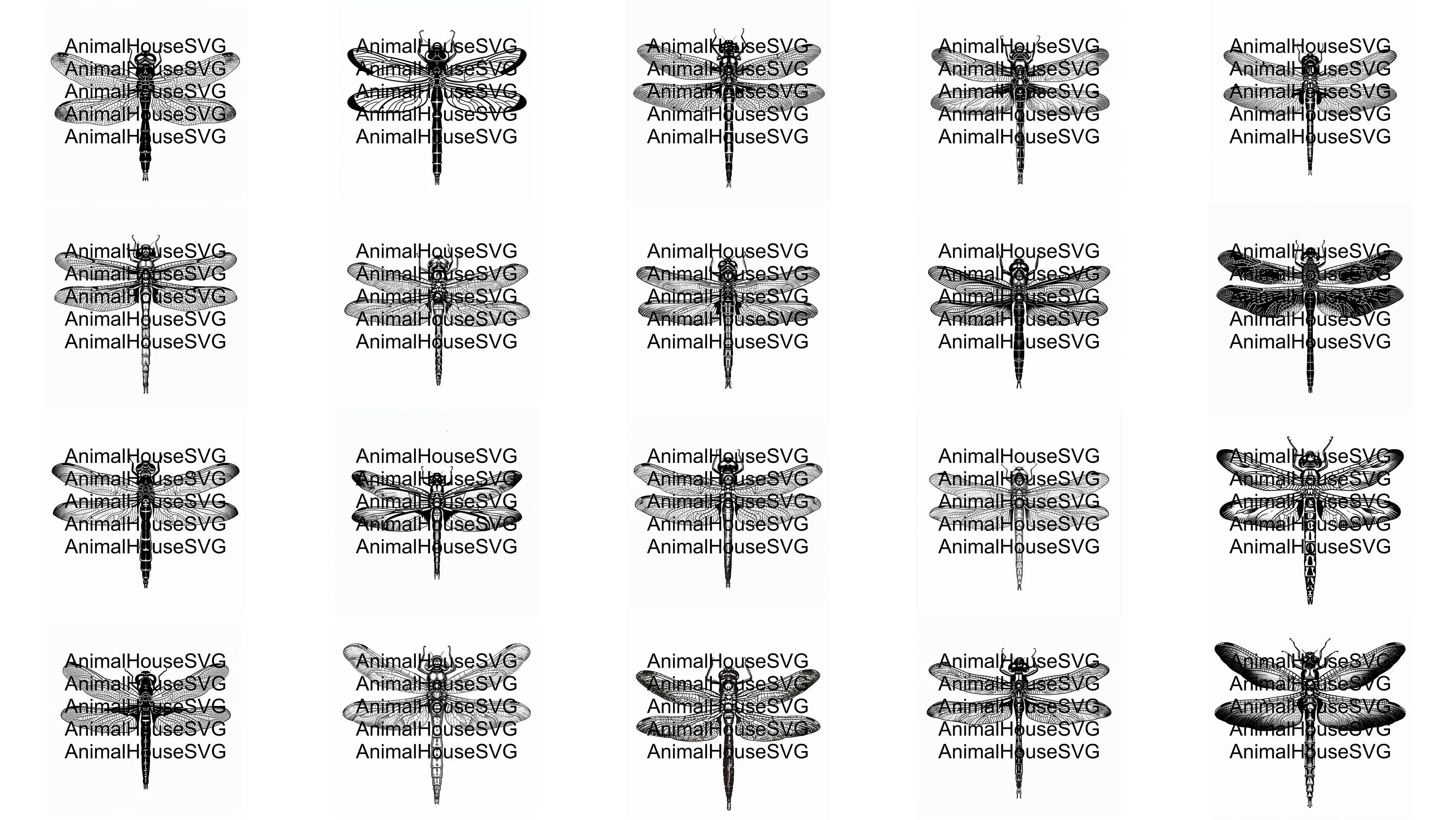 Dragonfly SVG Pack 140 Unique Designs. Dragonfly SVG, Dragonfly JPG ...