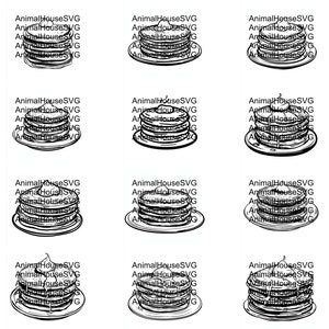 Pancakes SVG Bundle: 108 Unique Designs (digital Download) - Etsy