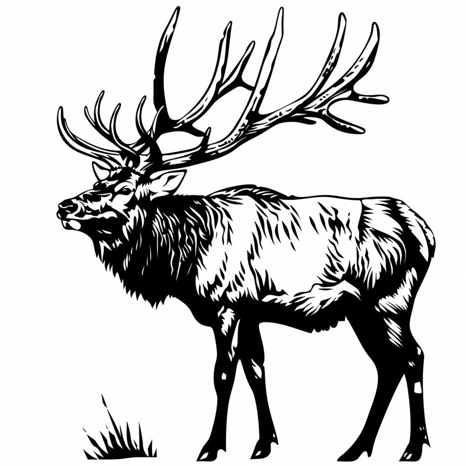 Elk SVG Pack 100+ Unique Designs. SVG, JPG, Cricut Svg, Cnc, Lasercut ...