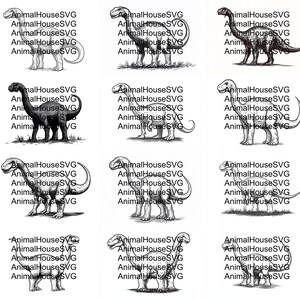 Brontosaurus SVG Pack: 96 Dinosaur Designs (digital Download) - Etsy