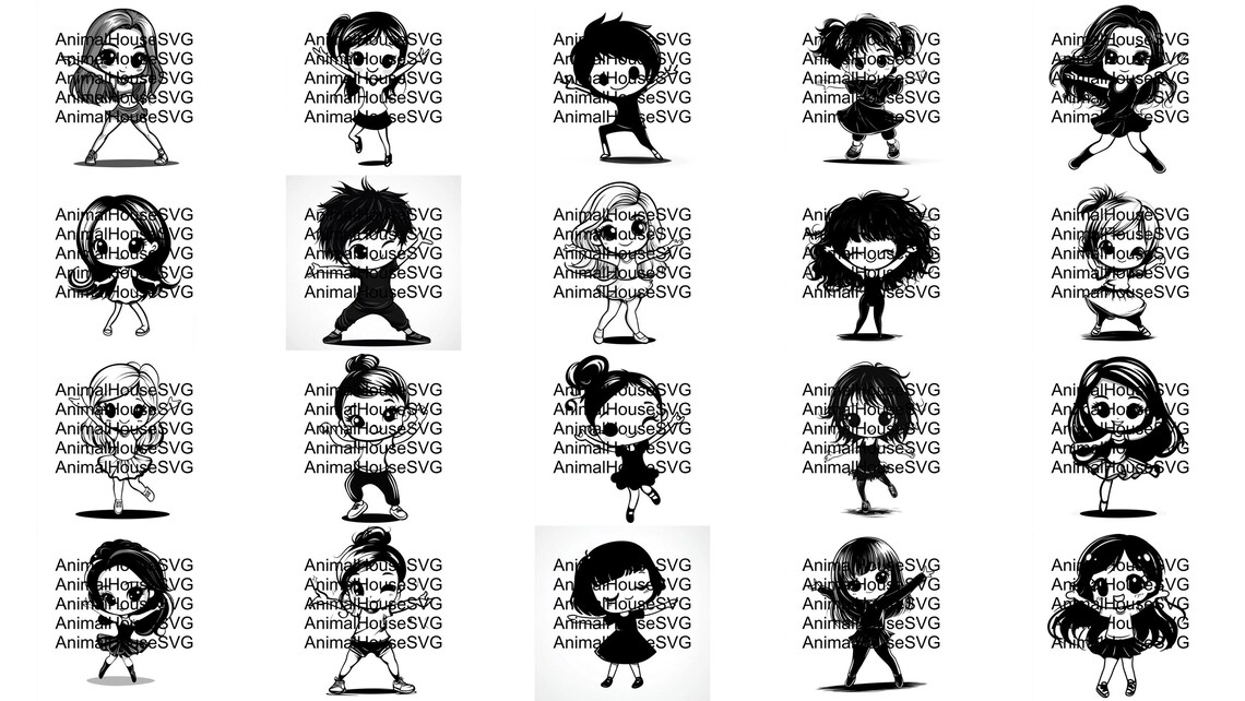 Dancer SVG Pack 105 Designs. Dancer SVG, Dancer PNG, Laser Svg, Dancer ...