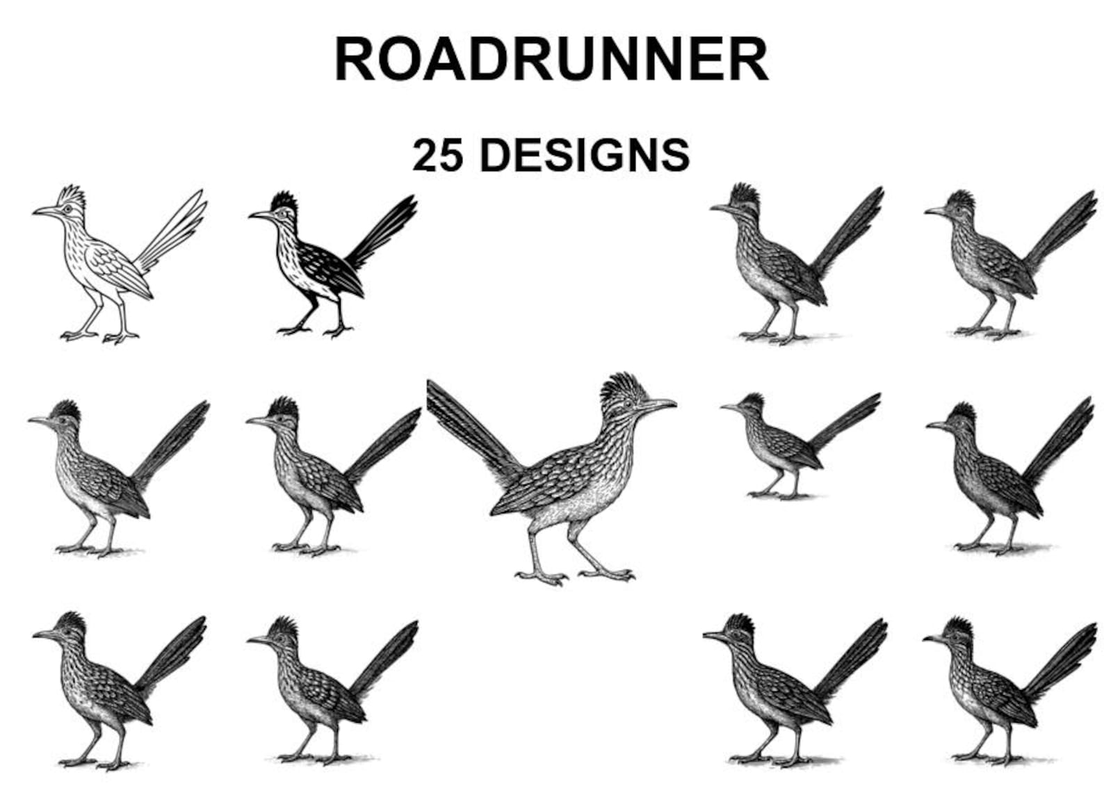 Roadrunner SVG Bundle: 25 Laser Cut Designs for Cricut, CNC ...