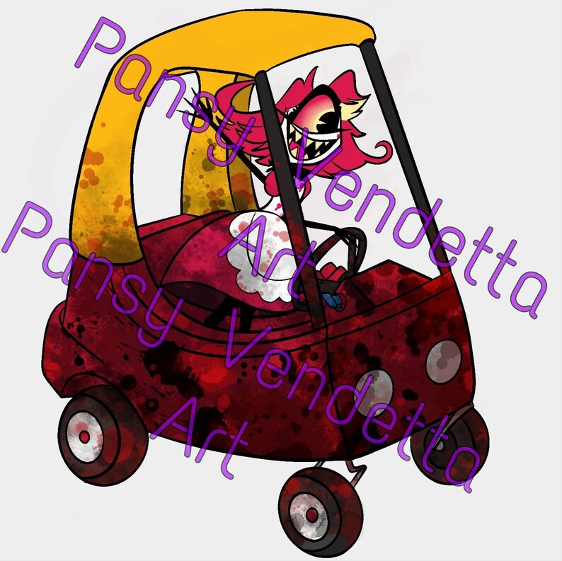 Niffty Hazbin Hotel Sticker - Etsy