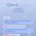Chat Widget: Colors - Minimal and Colorful Custom Design | Customizable ...