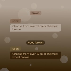 Chat Widget: Colors - Minimal and Colorful Custom Design | Customizable ...