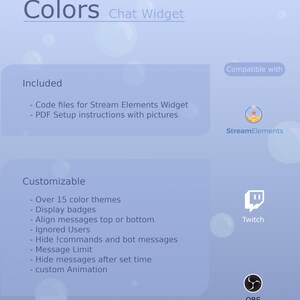 Chat Widget: Colors - Minimal and Colorful Custom Design | Customizable ...
