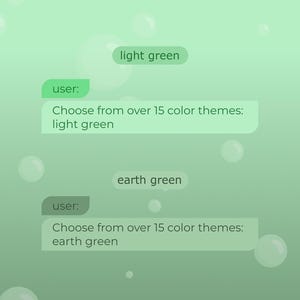 Chat Widget: Colors - Minimal and Colorful Custom Design | Customizable ...