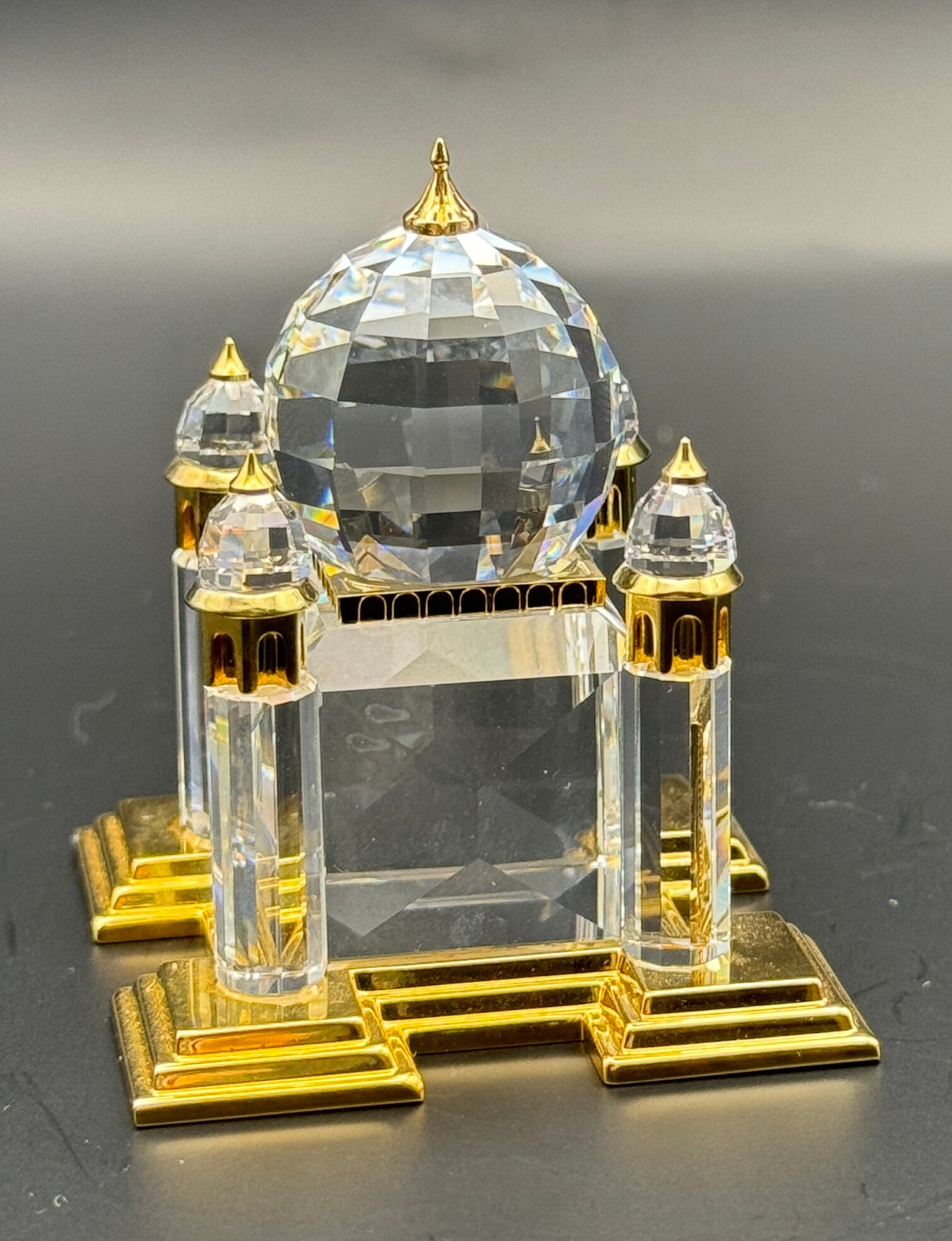 Swarovski Crystal Taj Mahal Figurine - Etsy