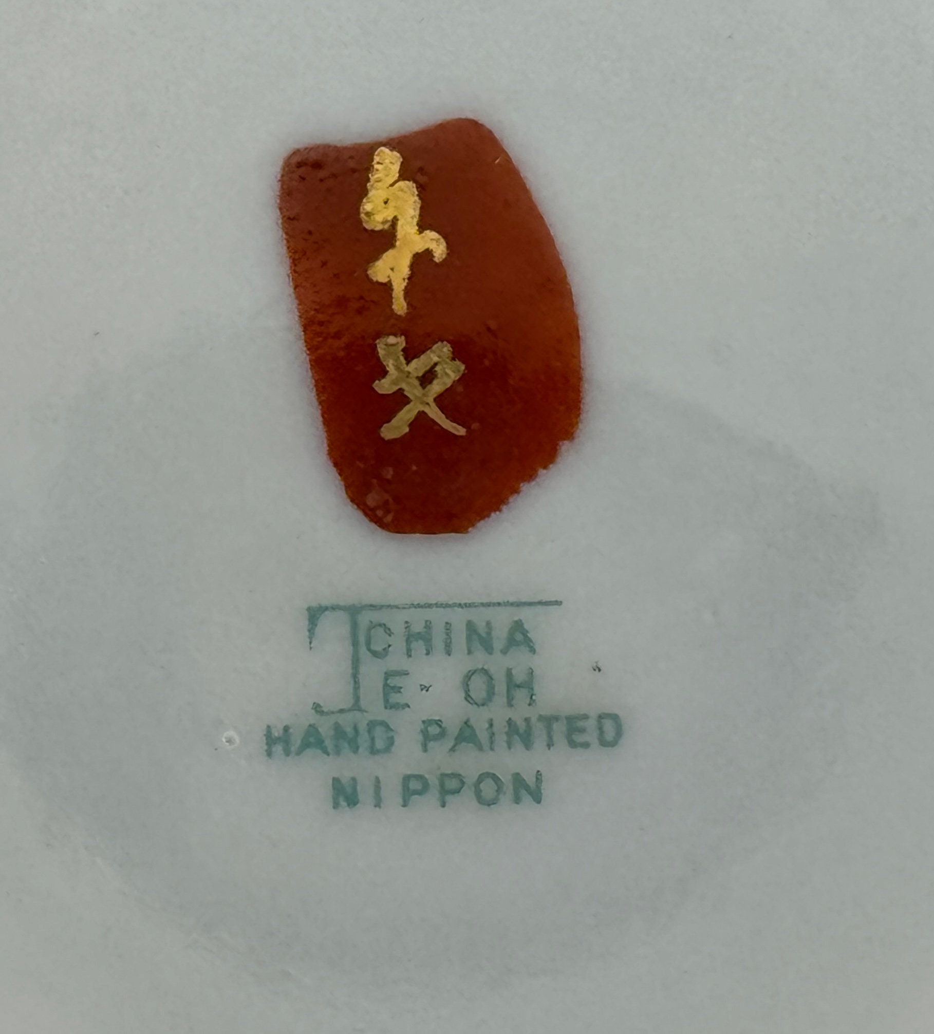 Hand-painted Nippon Plate With Geisha Design and Gold Trim - Etsy