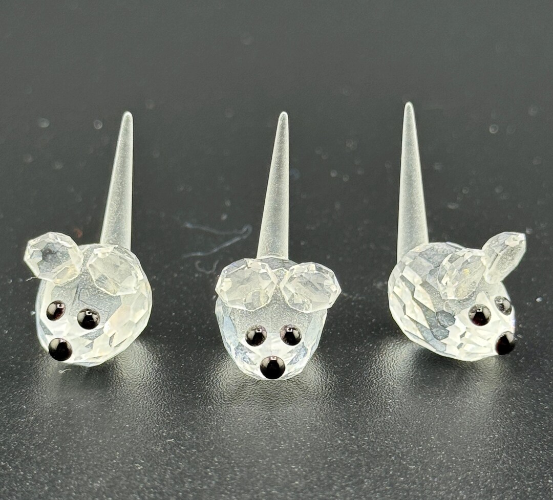Swarovski Field Mice (set of 3) – in a Summer Meadow – 1994–2005 – Adi ...