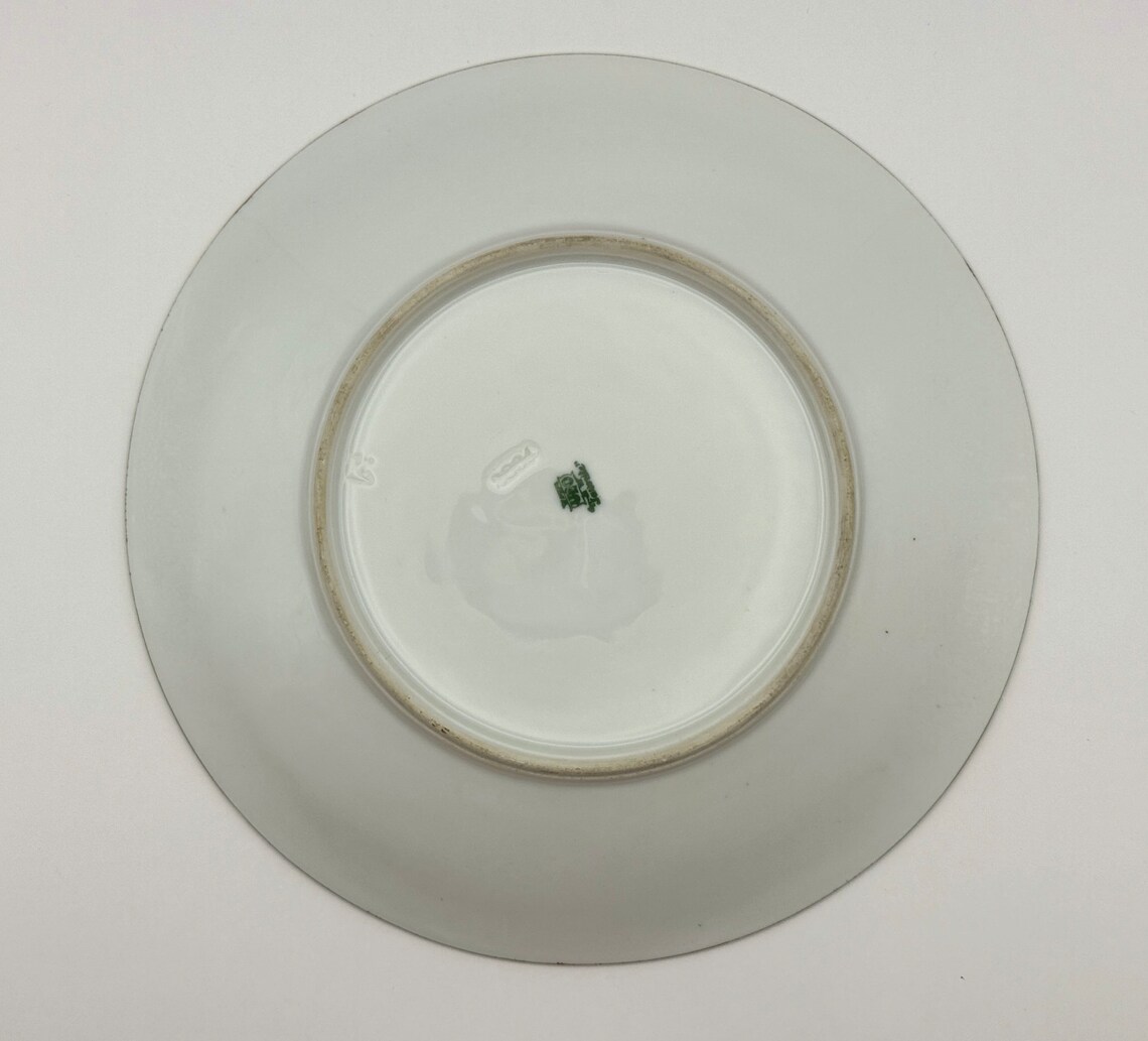 UNO "favorite" Bavaria Hand-painted Plate - Signed H. Wolf - Etsy