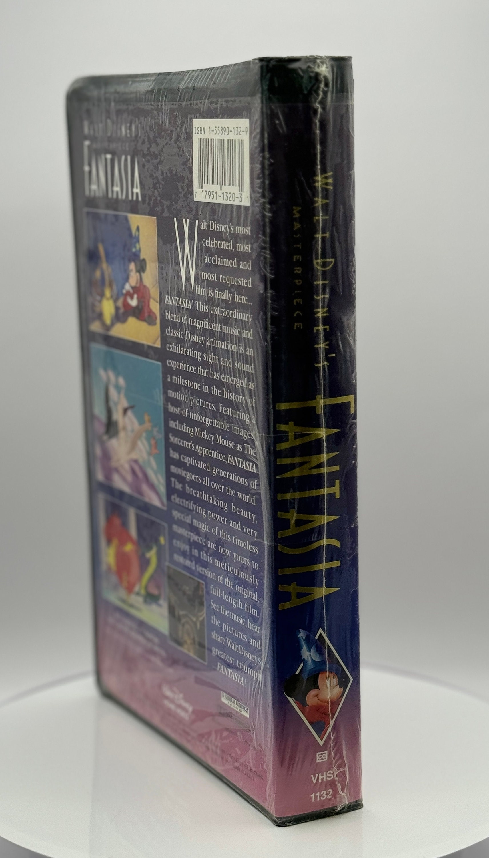 Walt Disney Masterpiece Fantasia VHS (factory Sealed) - Etsy