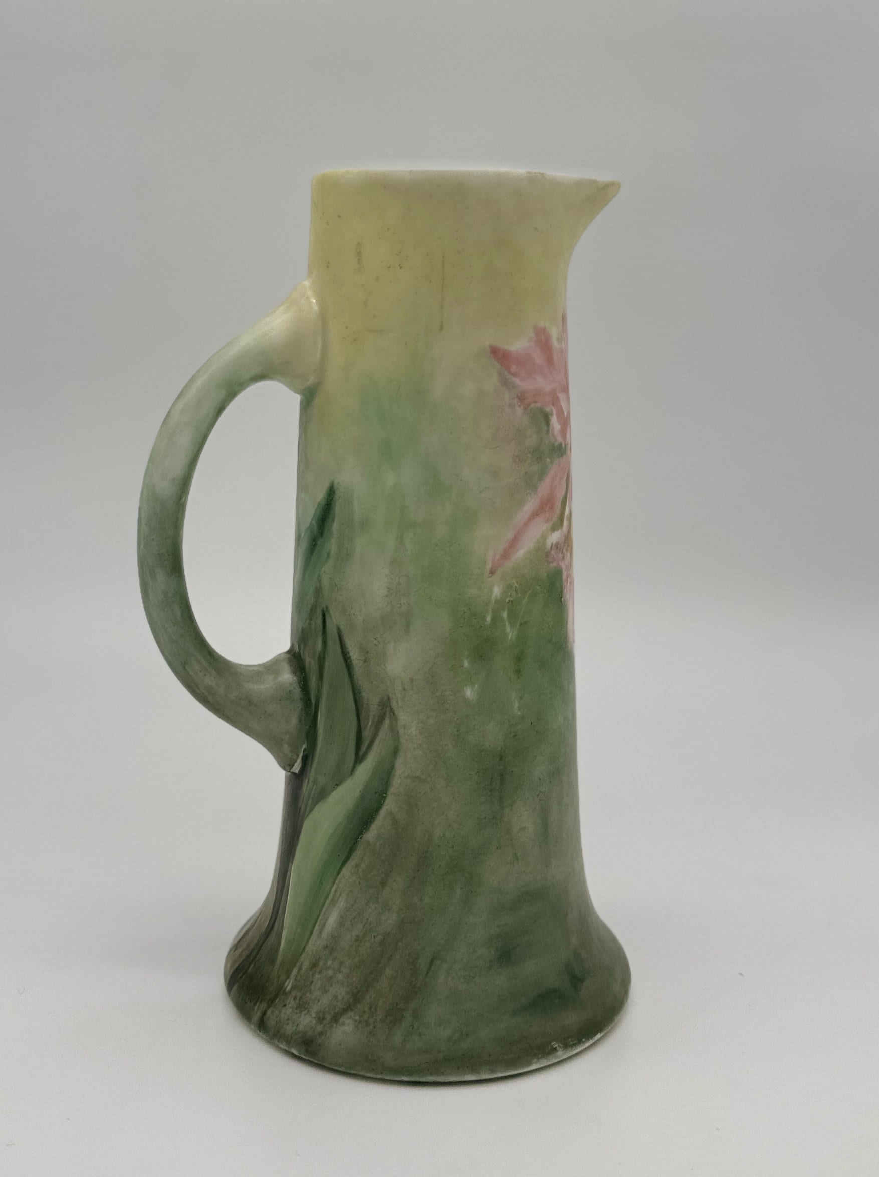Rare J.P.L Limoges France Hand-painted Pitcher With Floral Design - - Etsy