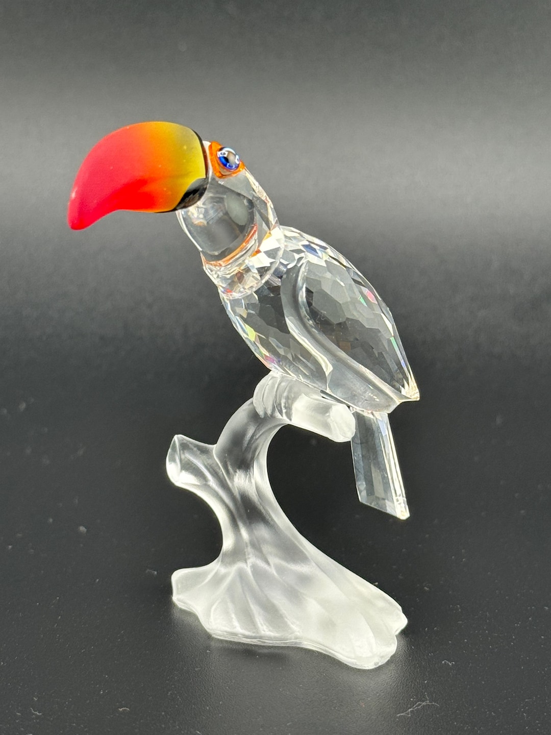 Swarovski Silver Crystal Toucan – Original Box – Vibrant Colored Beak ...