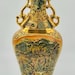 Vintage Royal Satsuma Hand-painted Porcelain Vase - 24” Ornate Japanese ...