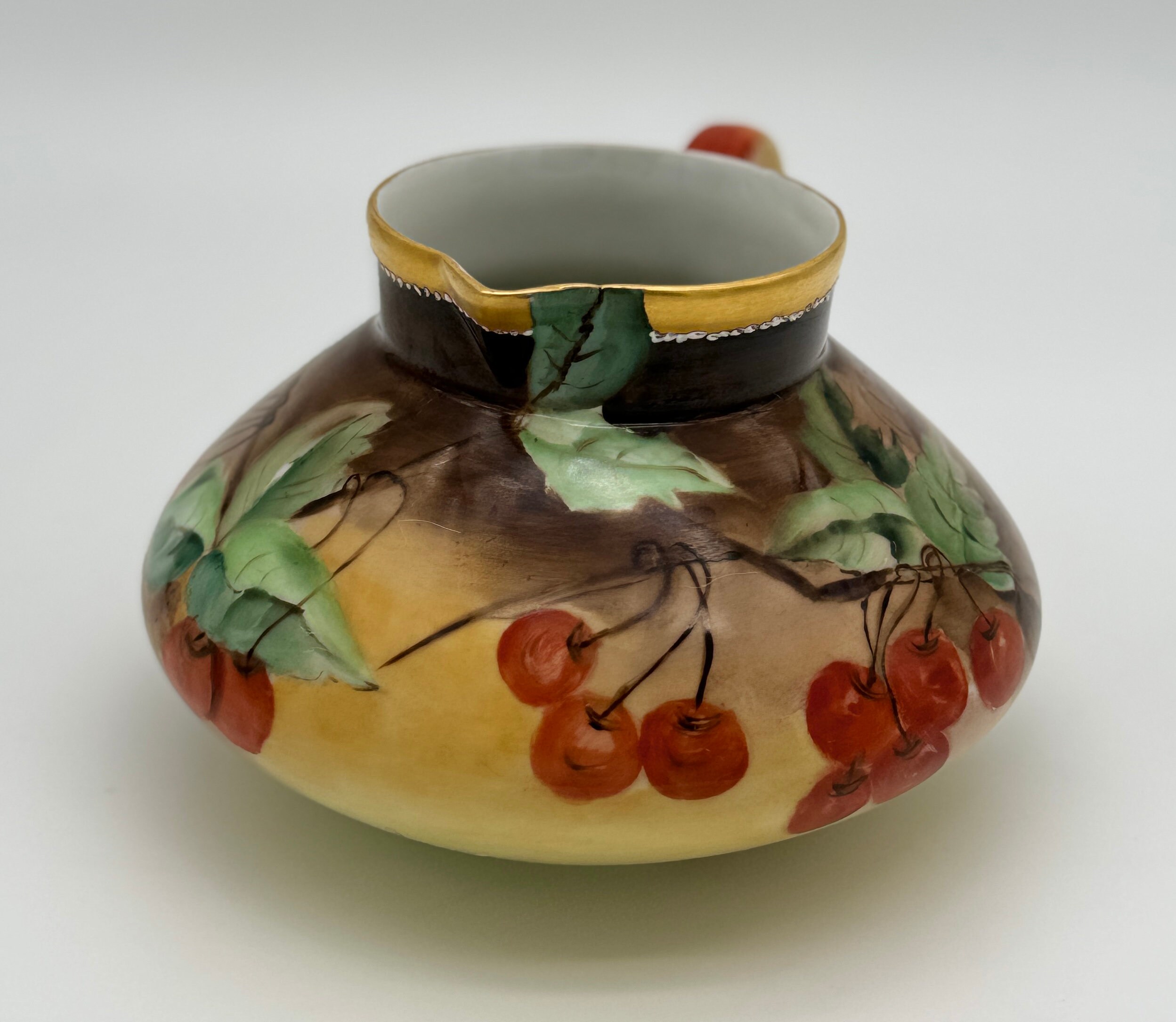 Hand-painted J.P. L. France Porcelain Pitcher - Etsy