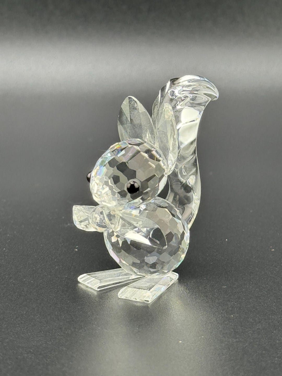 Vintage Swarovski Crystal Squirrel Figurine - Retired Collectible - Etsy