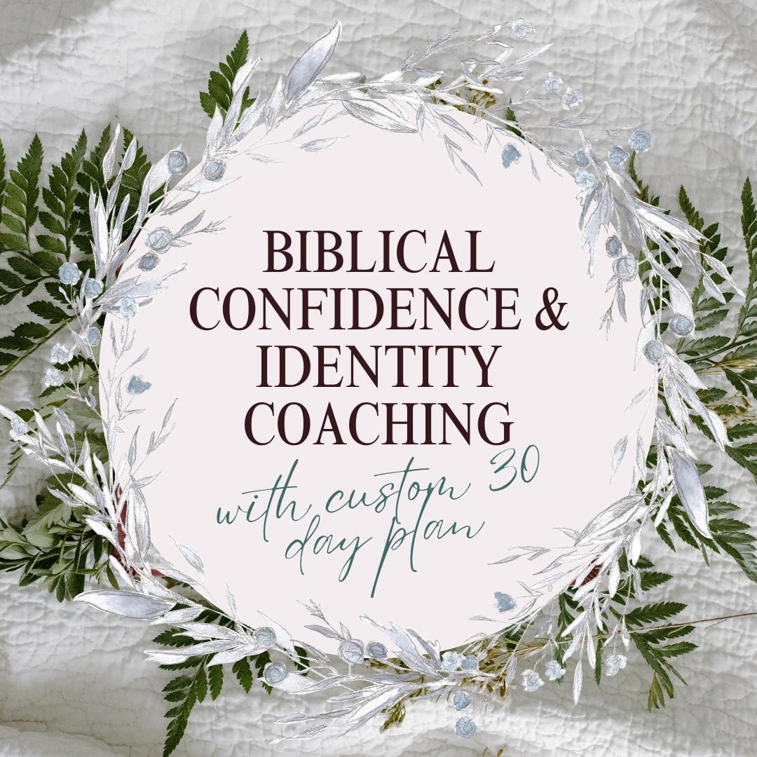 Biblical Confidence & Identity Coaching – 30-minute Christian ...