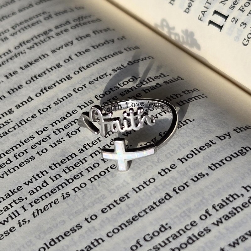 Faith Ring - Etsy