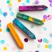 Birthday Crayon Gift for Kids Crayon Set Mini Original Rainbow Crayon ...