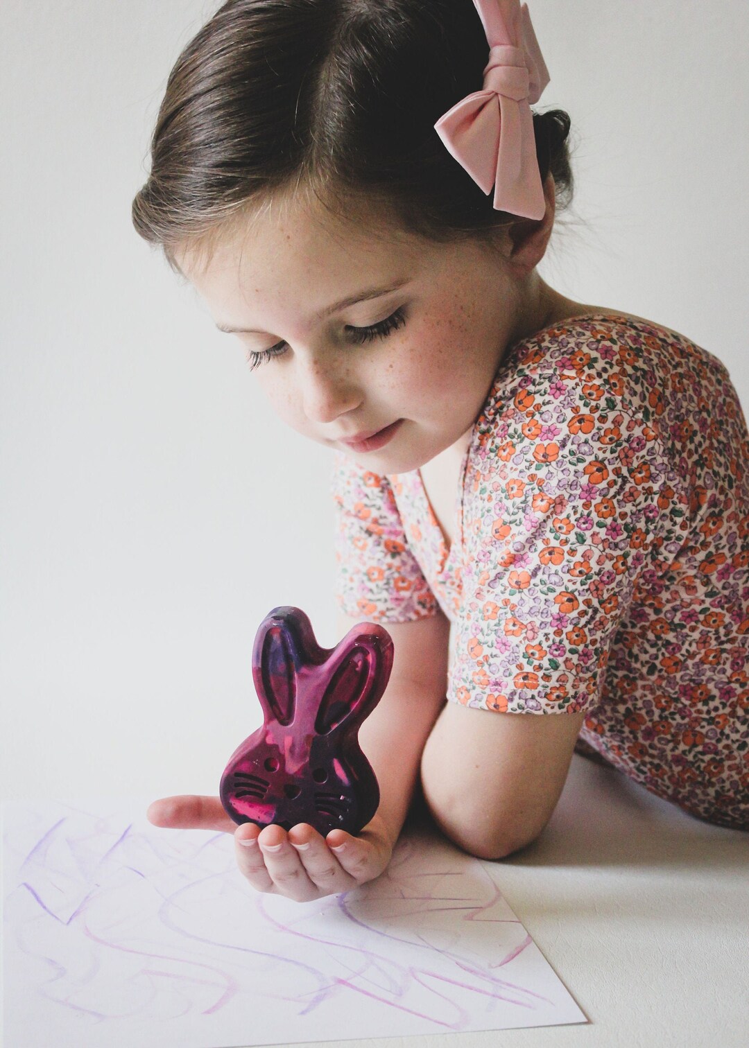 Easter Bunny Crayon for Kids | Easter Basket Stuffer for Children ...
