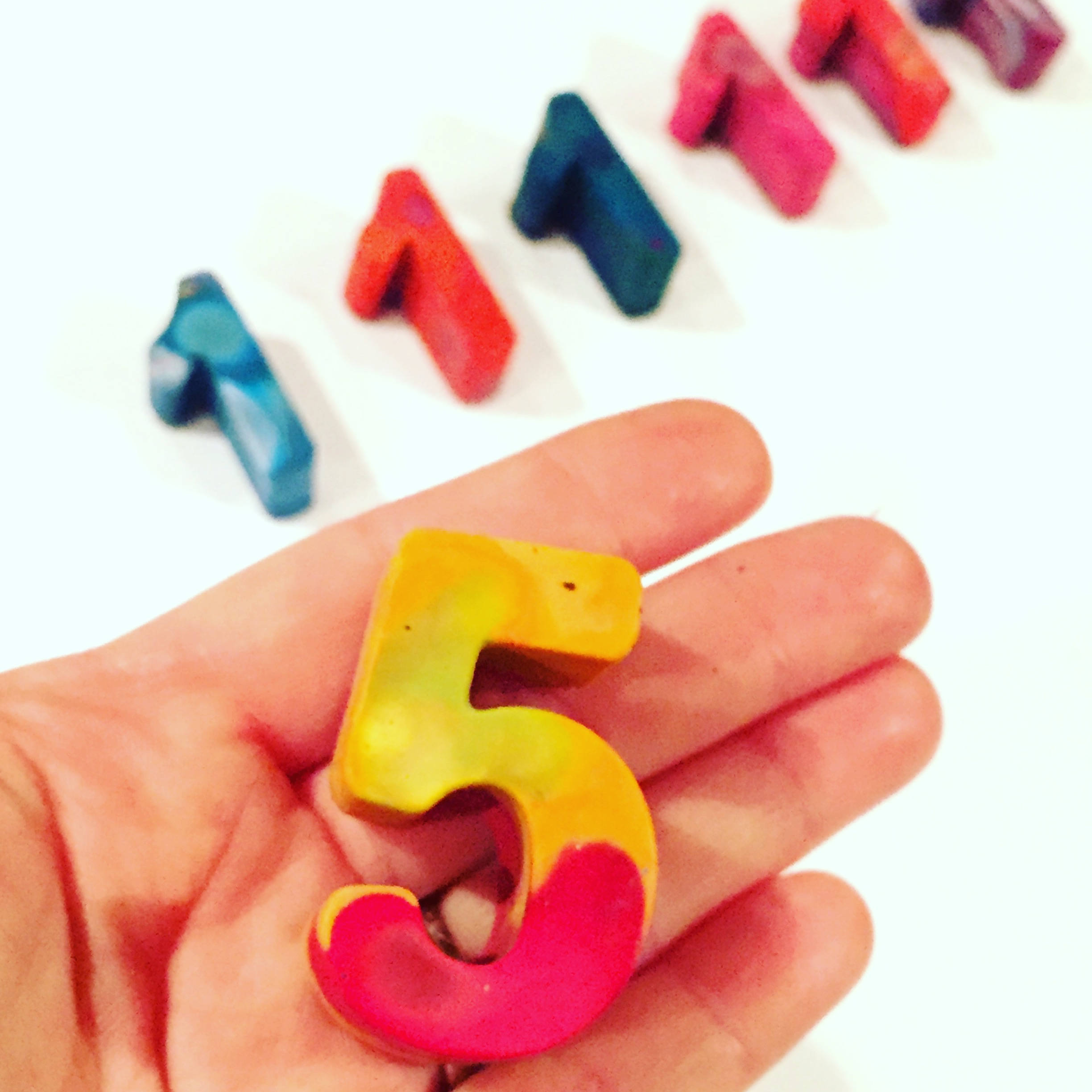 Birthday Party Favors for Kids - Kids Crayon Favors of Mini Numbers ...