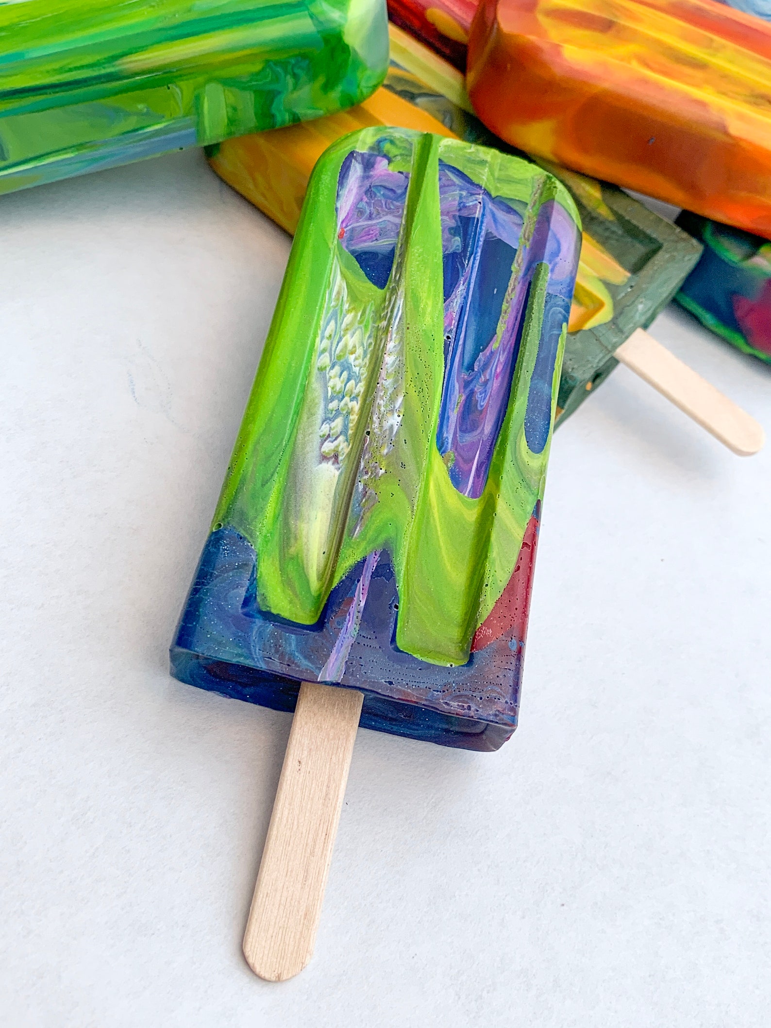 Kids Rainbow Crayon Party Favors Crayonsicle™ Popsicle - Etsy