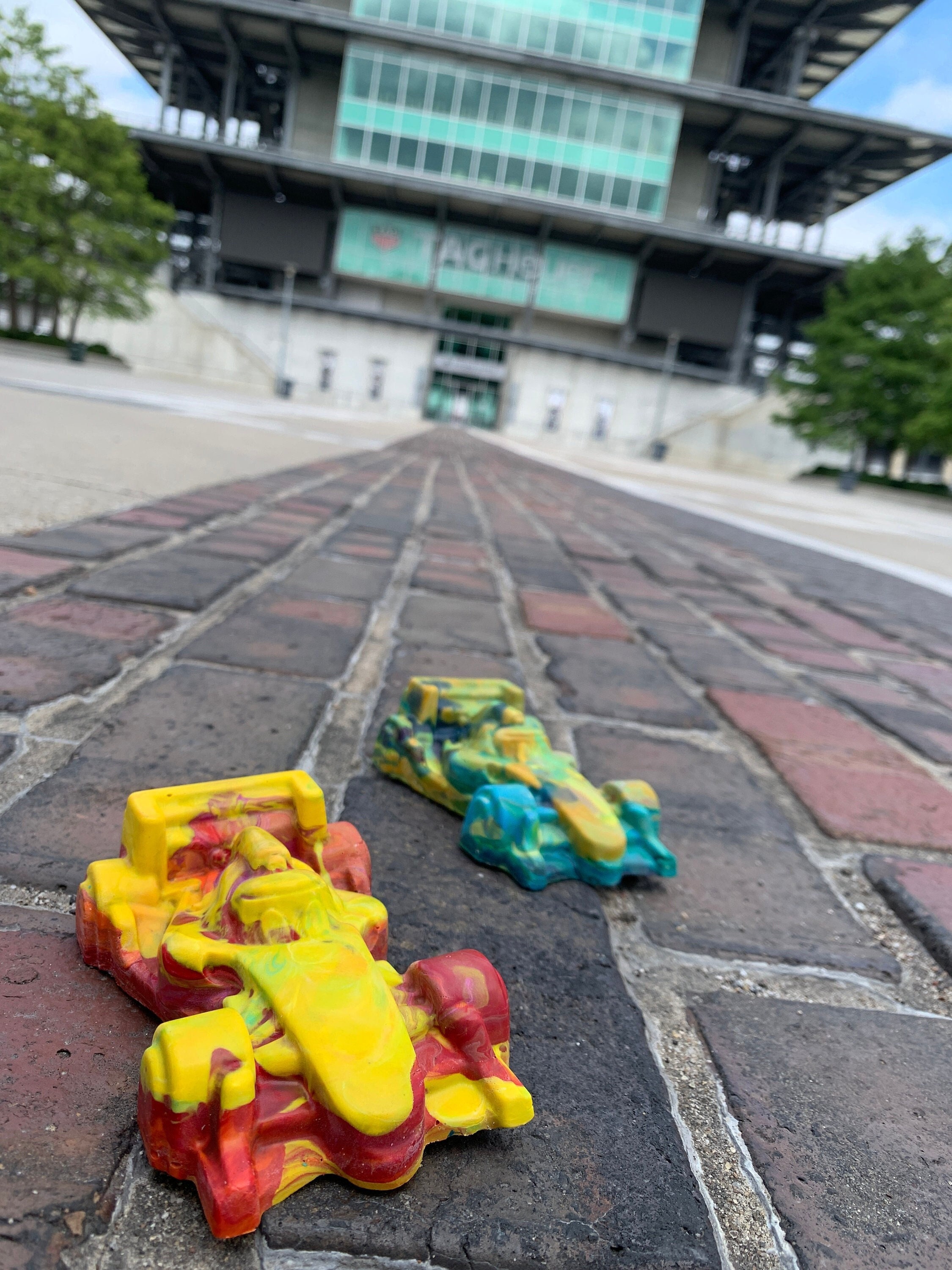 Race Car Crayon Gift for Kids - Indianapolis 500 CRAYON - Original ...