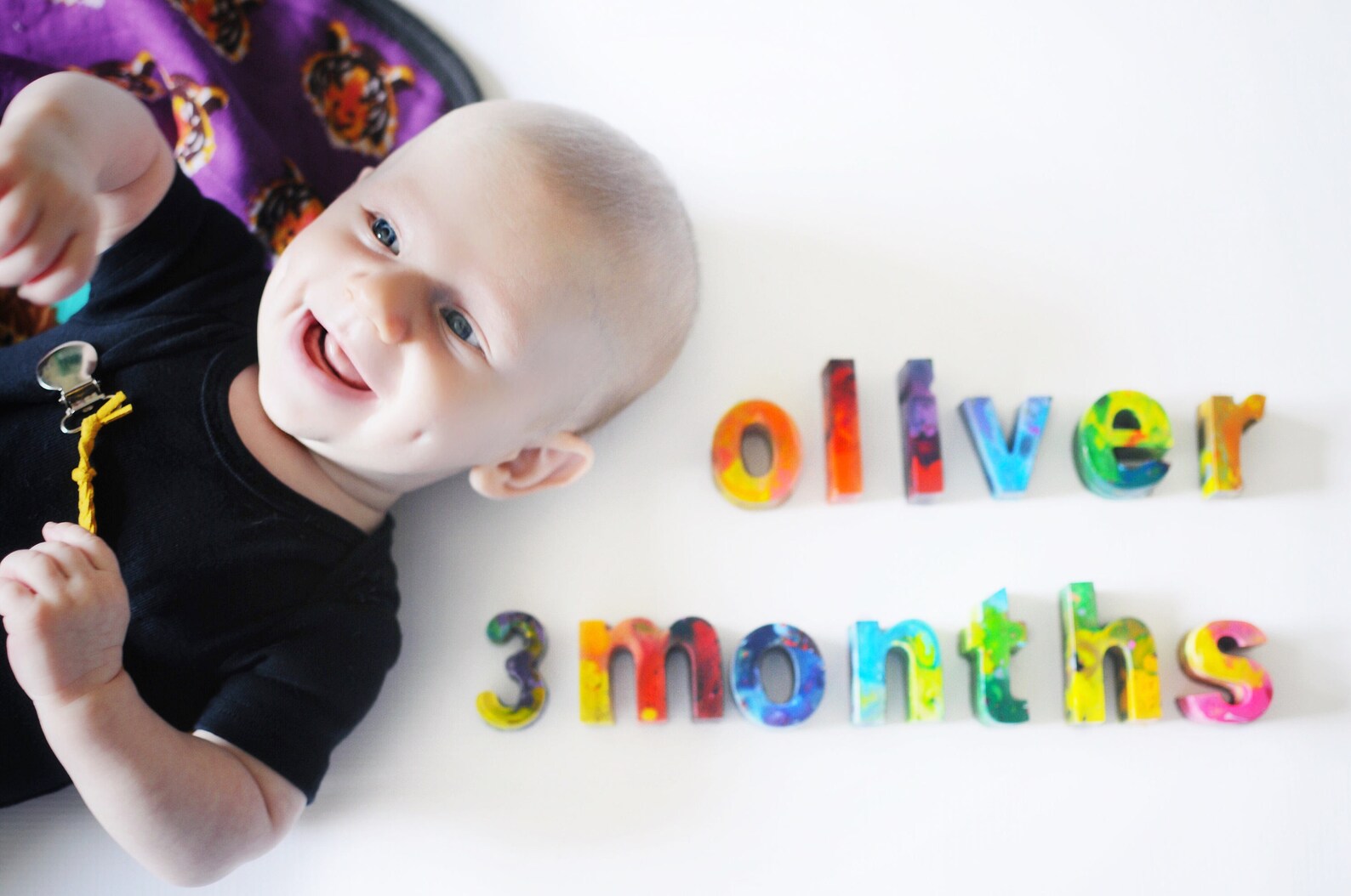 LOWERCASE Crayon Letters - Individual Lowercase Original Rainbow Crayon ...