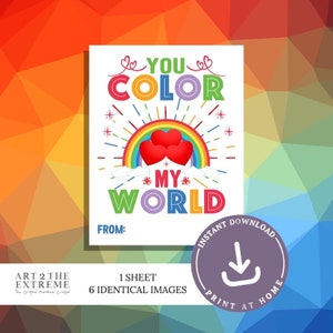 School Valentine Cards for Kids - Printable Valentines for Boy or Girl ...