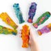 Snowflake Rainbow Crayons Set of 4 Snowflake Original Rainbow Crayons ...