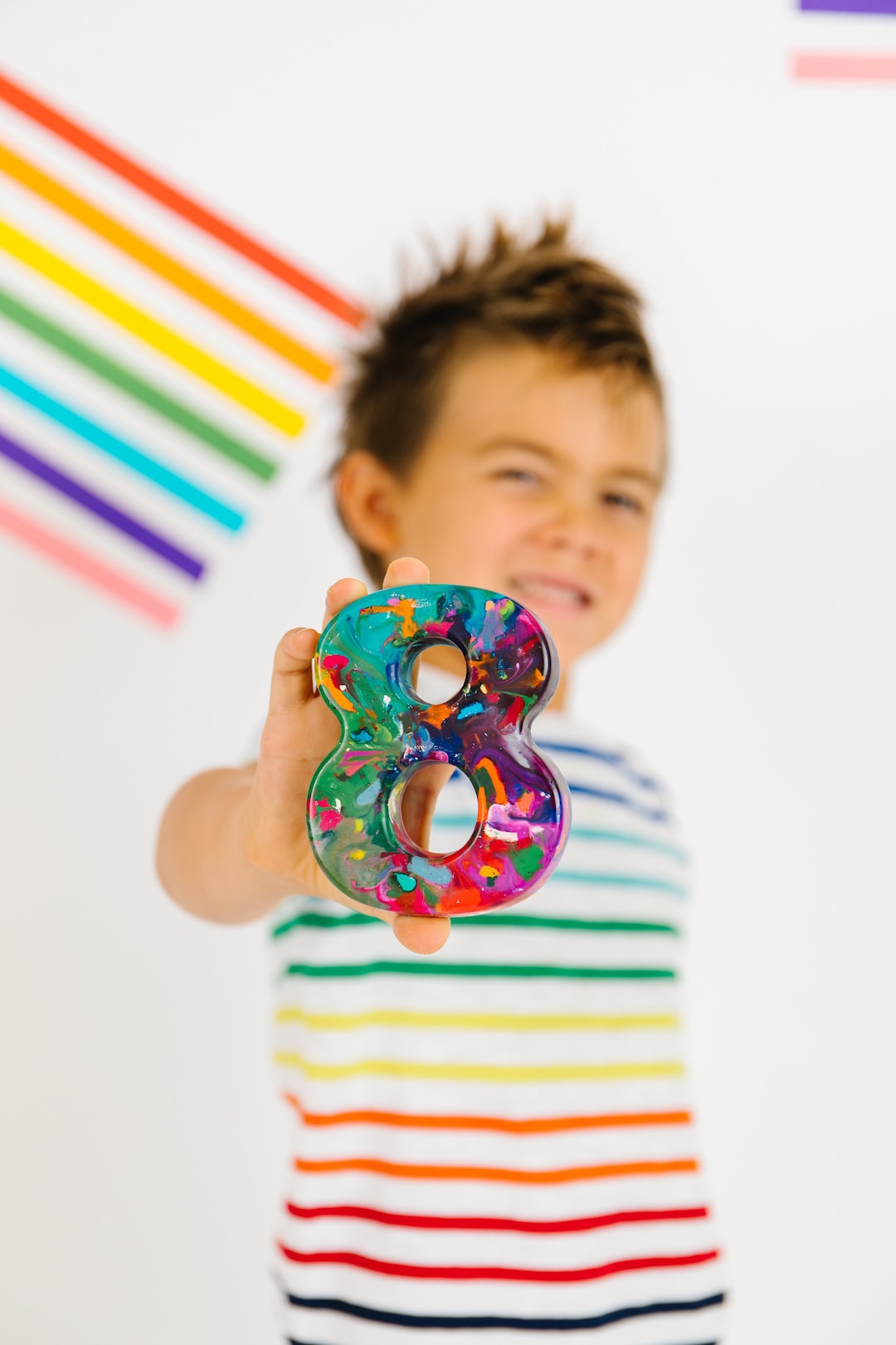 Kids Graduation Gift Crayons - Large Number Crayon (individual ...