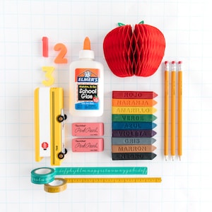 Kids Rainbow Crayon Gift, Spanish Colors Crayon Stix® Crayon Set, Solid ...