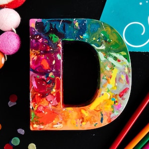 Personalized Crayon Letter, Giant Letter Crayon Gift for Kids - Custom ...