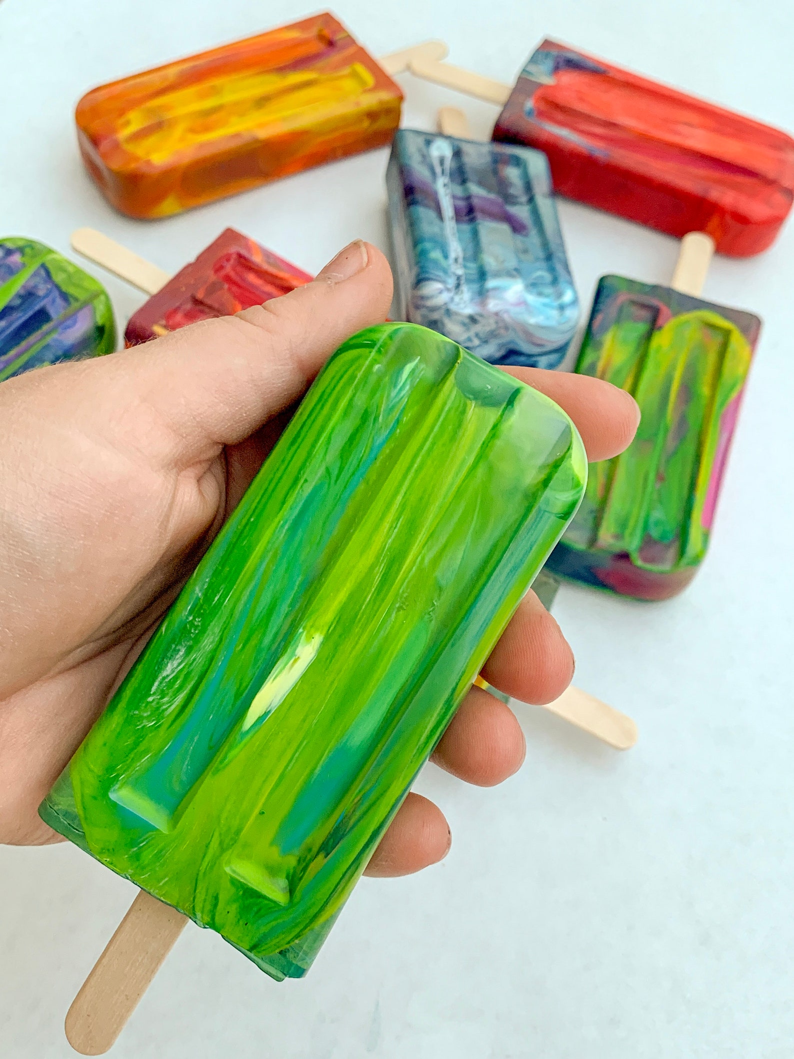 Popsicle Crayon Favors Summer Party Favors for Kids - Etsy