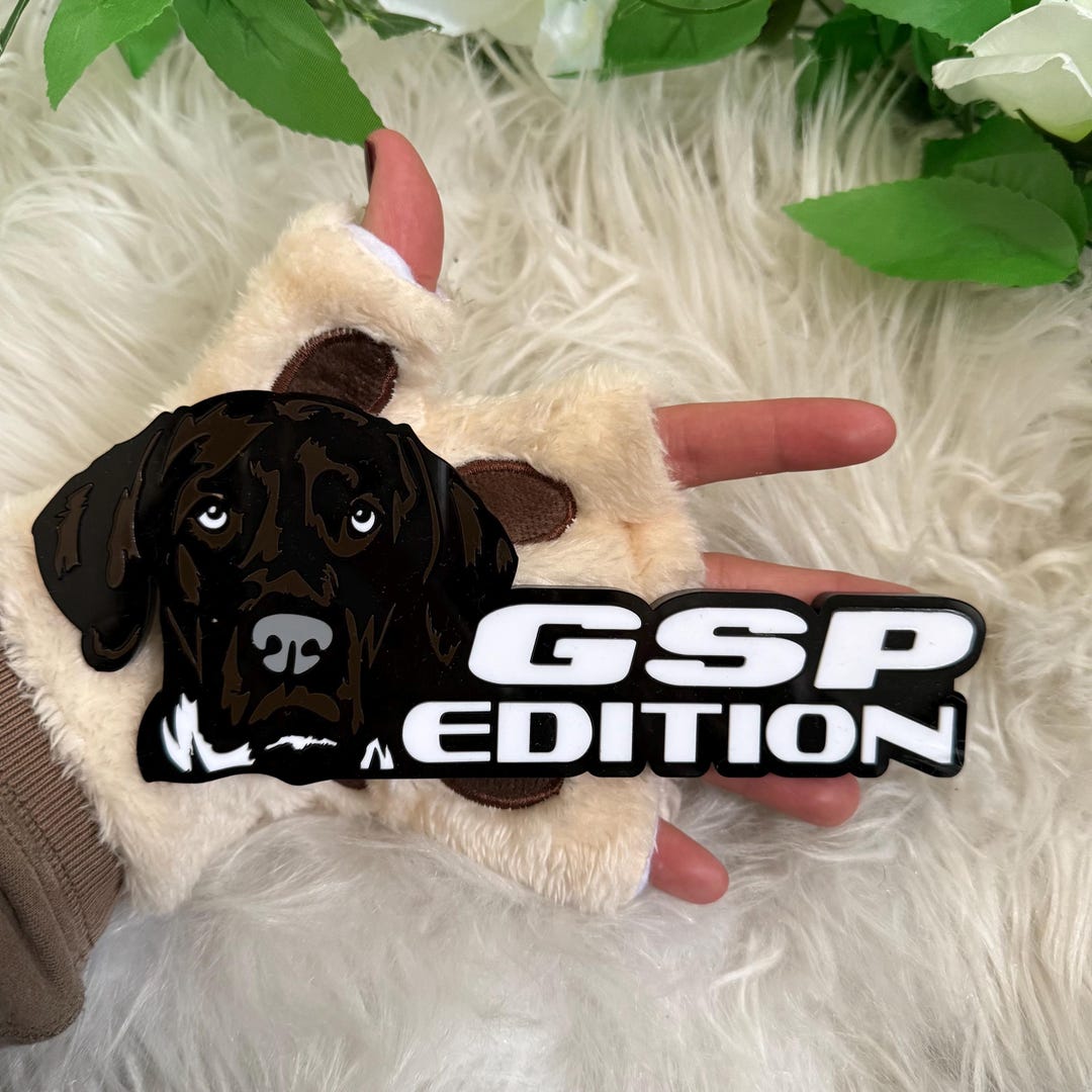German Shorthaired Pointer Car/truck Badge Emblem GSP Edition - Etsy