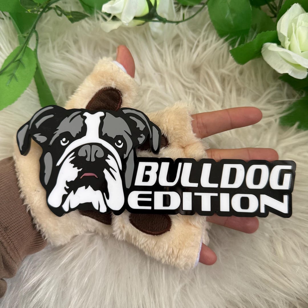 English Bulldog Car/truck Badge Emblem bulldog Edition - Etsy