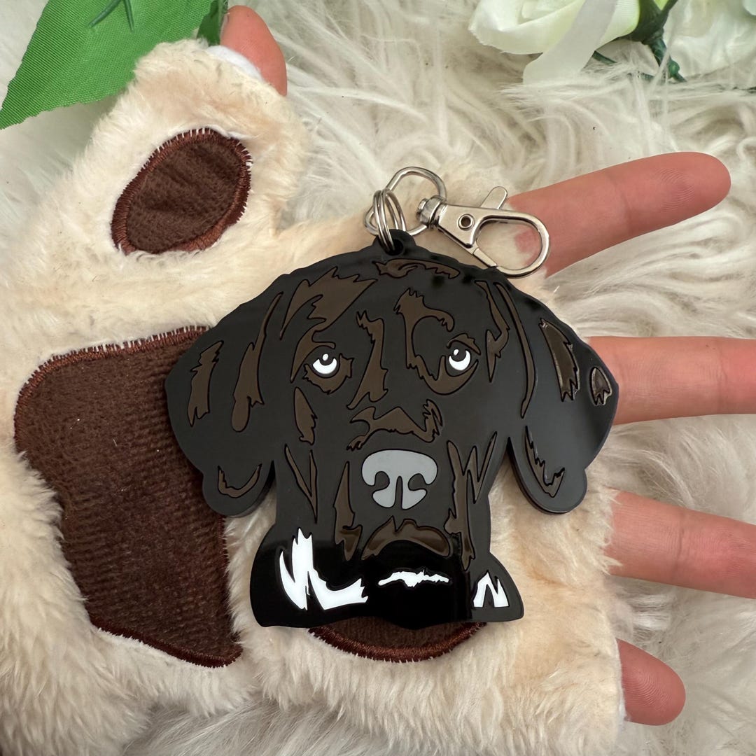 German Shorthaired Pointer Car/truck Keychain Badge Emblem GSP - Etsy