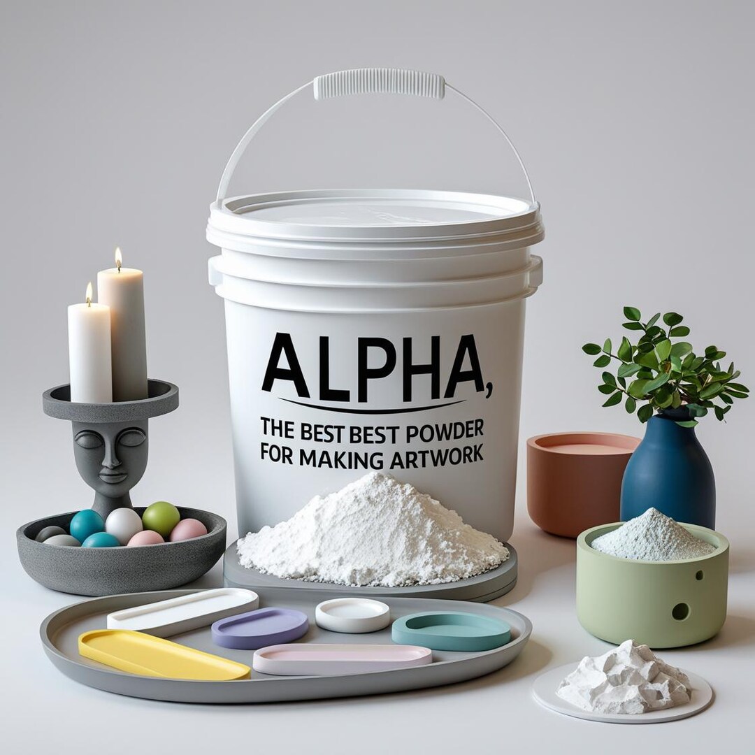 Handmade Alpha Plaster: Strong, Fast-setting Casting Material - Etsy