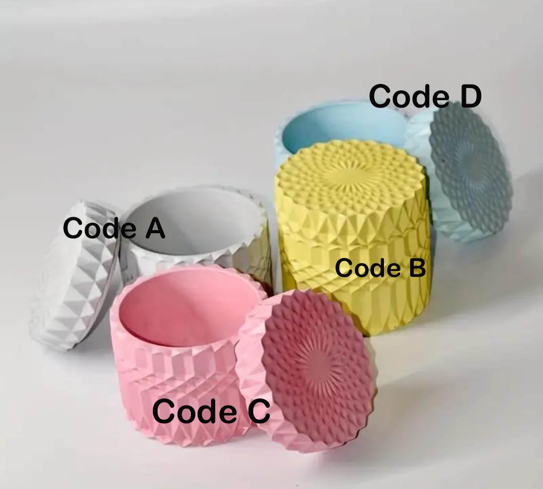 Planters Pot Plaster Container Craft /gypsum Craft/gypsum Container for ...