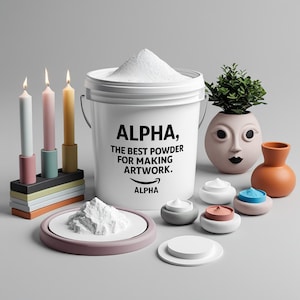 Alpha Plaster: Fast Curing, Strong Casting for Pottery & Crafts - Etsy