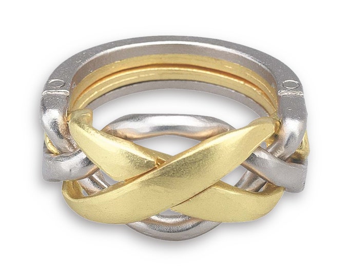 Cast Ring Metal Puzzle, Hanayama, Brain Teaser, Mechanical Puzzle, IQ ...