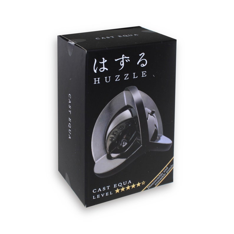 Cast Equa Metal Puzzle, Hanayama, Brain Teaser, Mechanical Puzzle, IQ Logic Teaser, 3D Puzzle ...