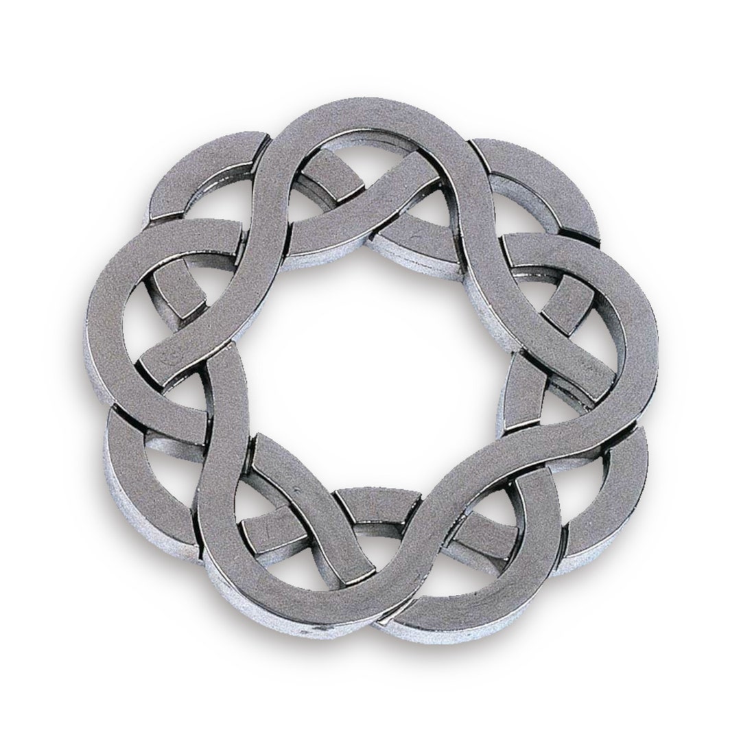 Cast Coaster Metal Puzzle, Hanayama, Brain Teaser, Mechanical Puzzle ...