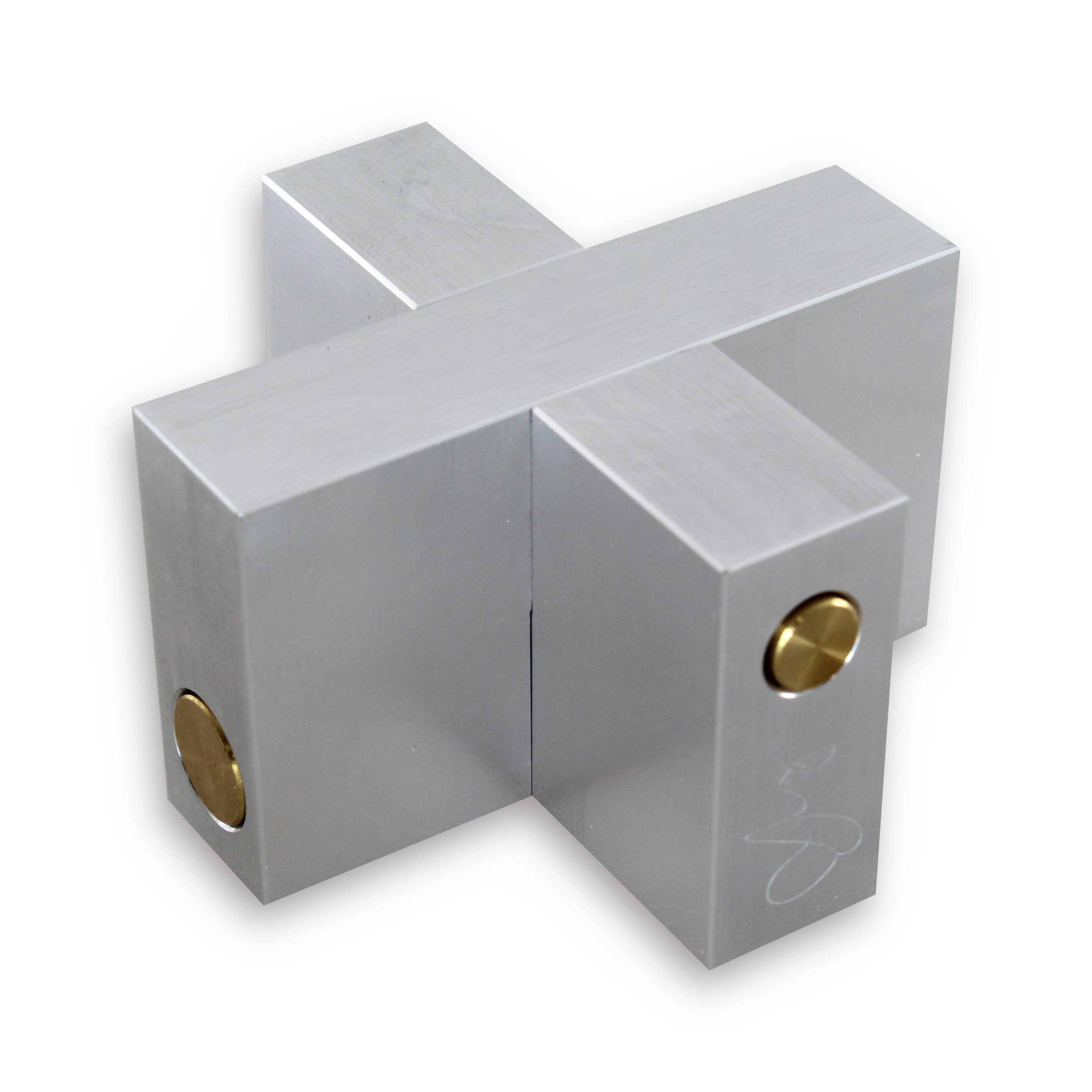 The First Cross Metal Puzzle by Wil Strijbos is Made From Anodized ...