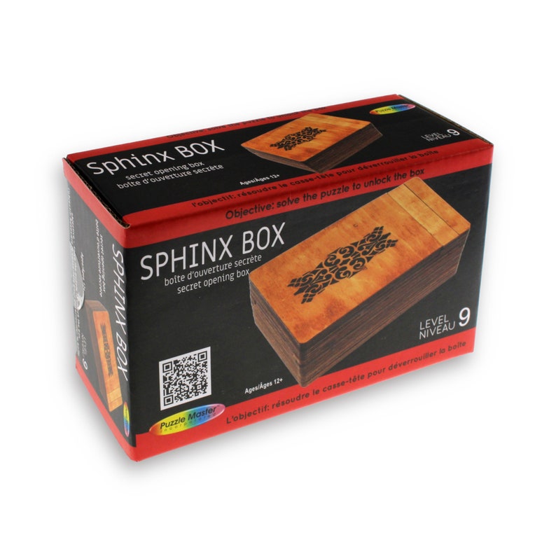 Sphinx Box Wood Puzzle Brain Teaser Game Mechanical Puzzle - Etsy